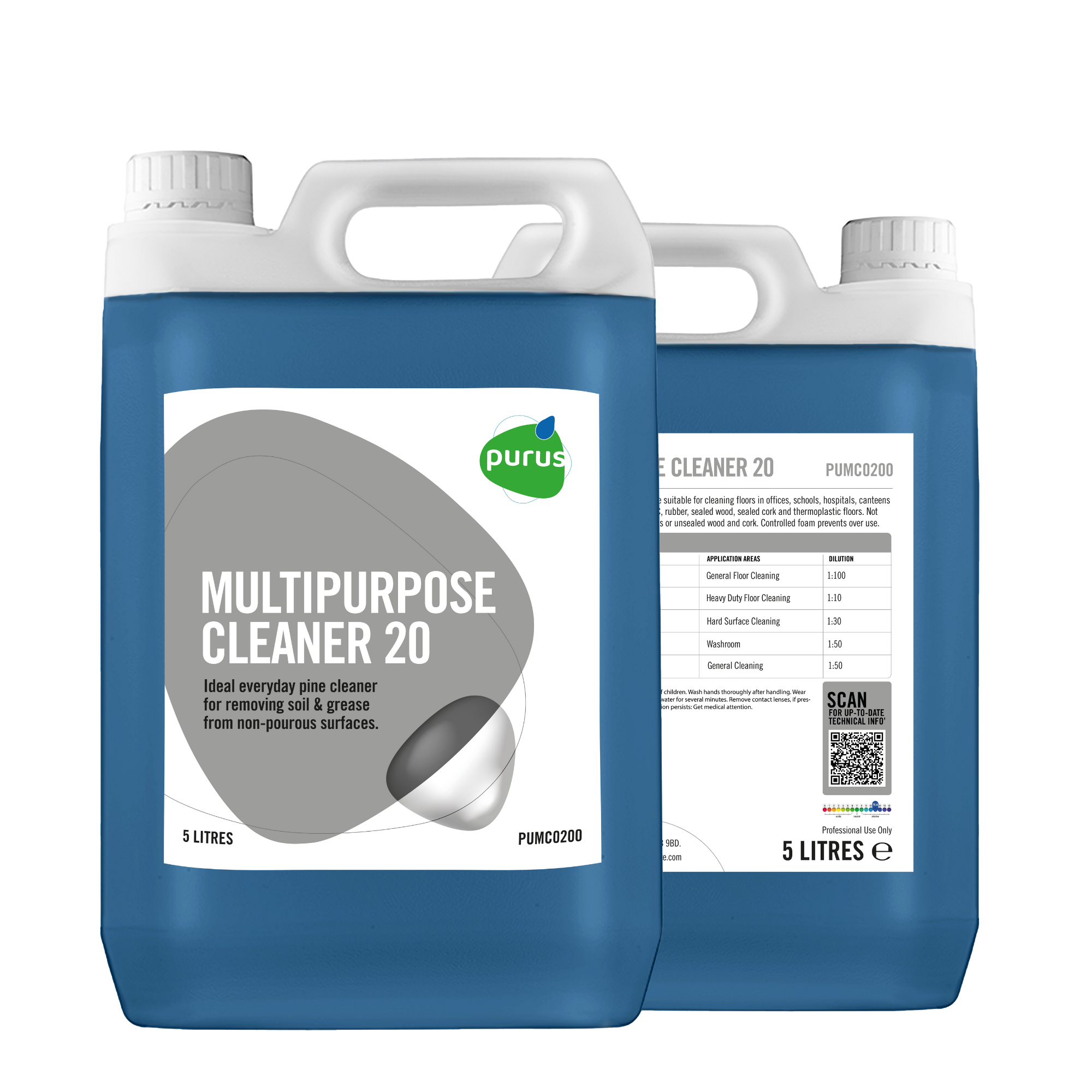 Purus Multi-Purpose Cleaner 20 - Lime | 5 Ltr