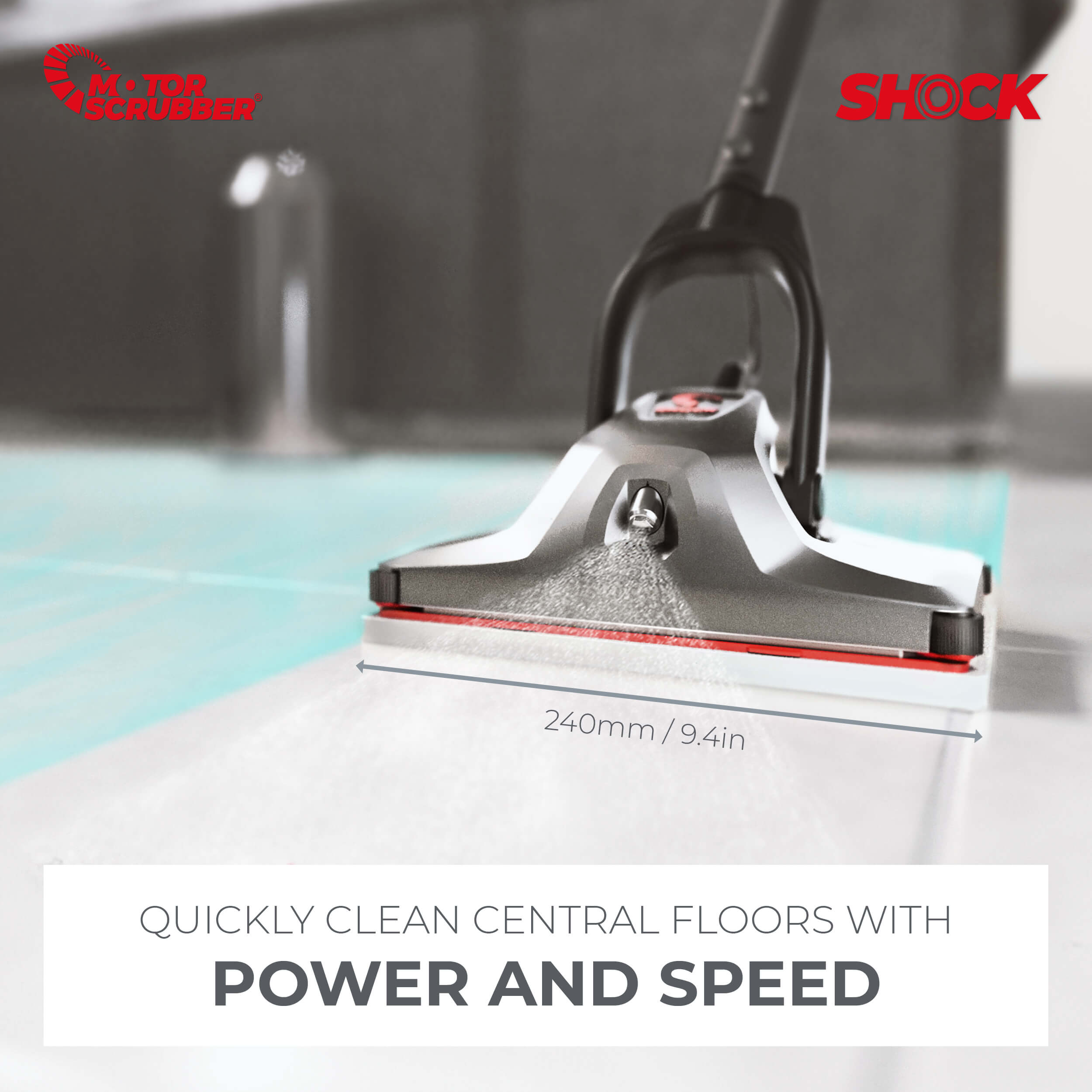 MotorScrubber SHOCK hard floor cleaning machine
