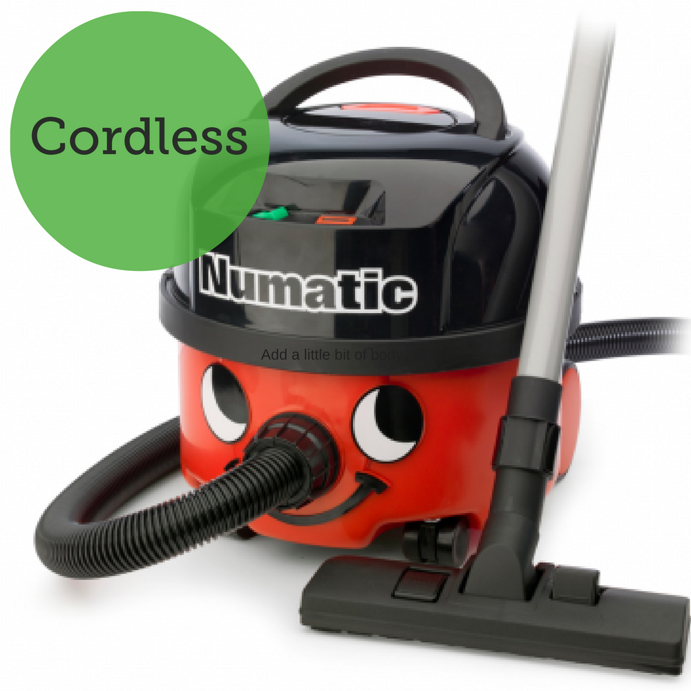 Numatic Tub Vac 8Ltr 250w Red | Proffesional Vacuum Cleaner