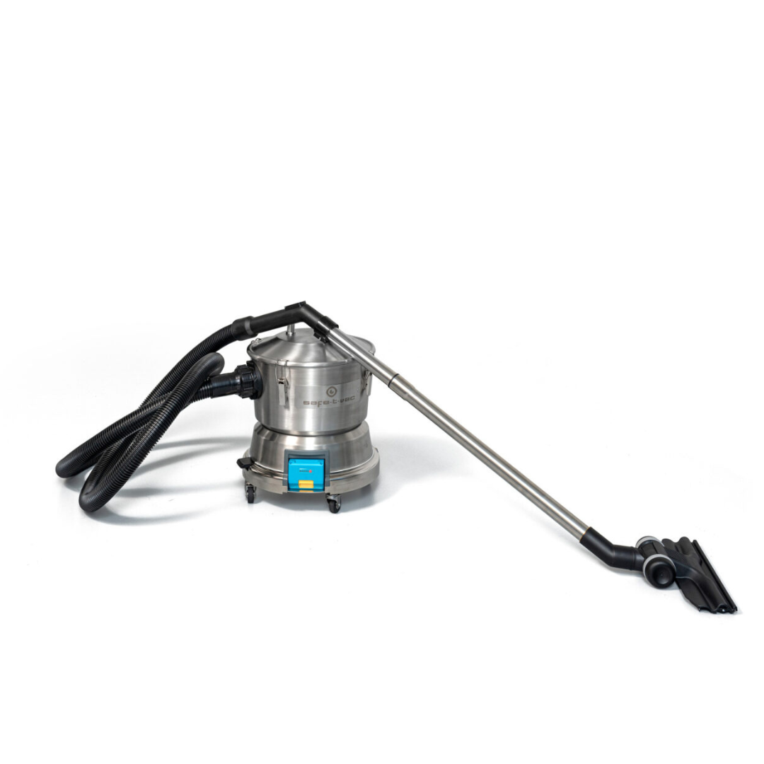 Cleanrooms SAFE-T-VAC | Battery-Powered Vacuum Cleaner with Advanced 8 ...