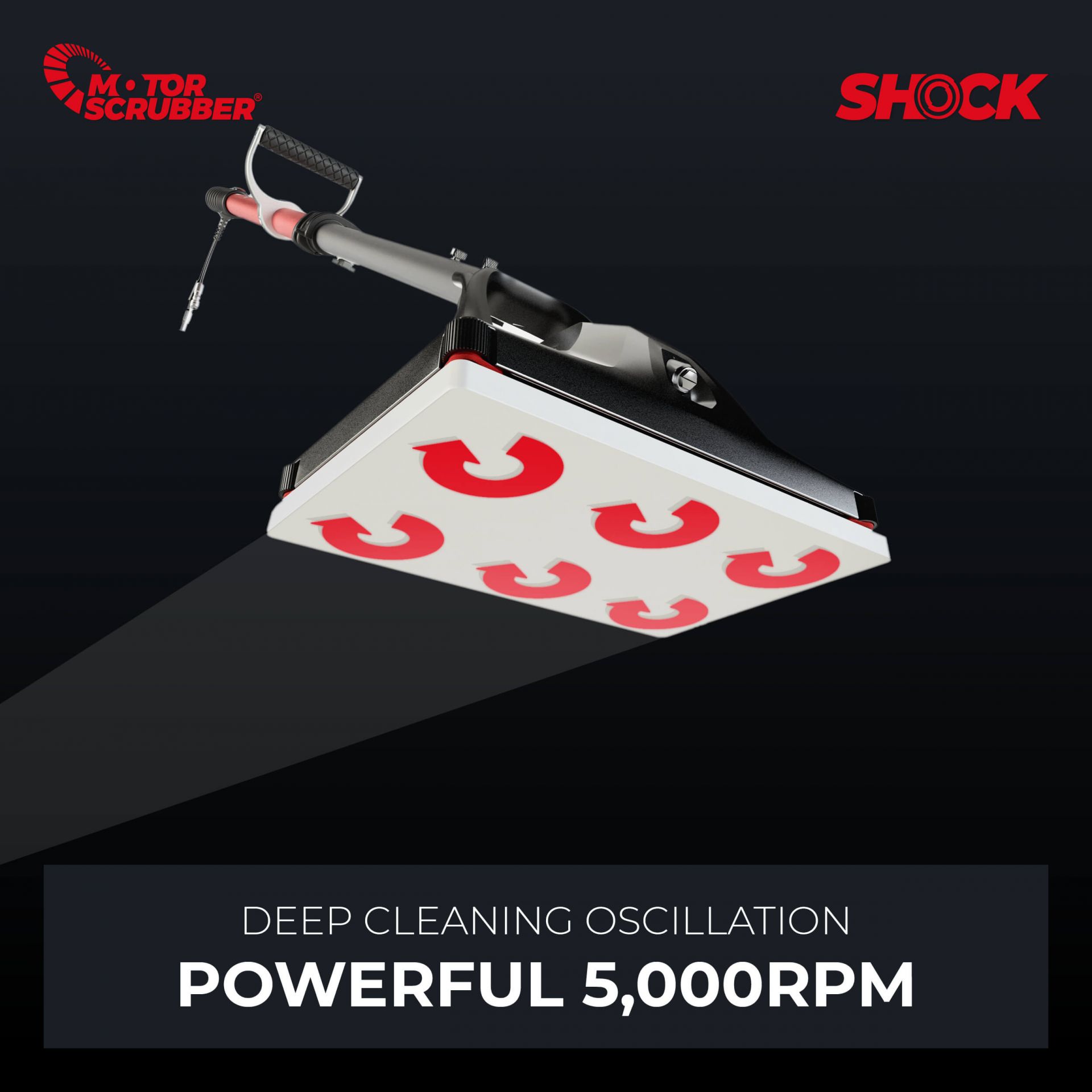 MotorScrubber SHOCK hard floor cleaning machine